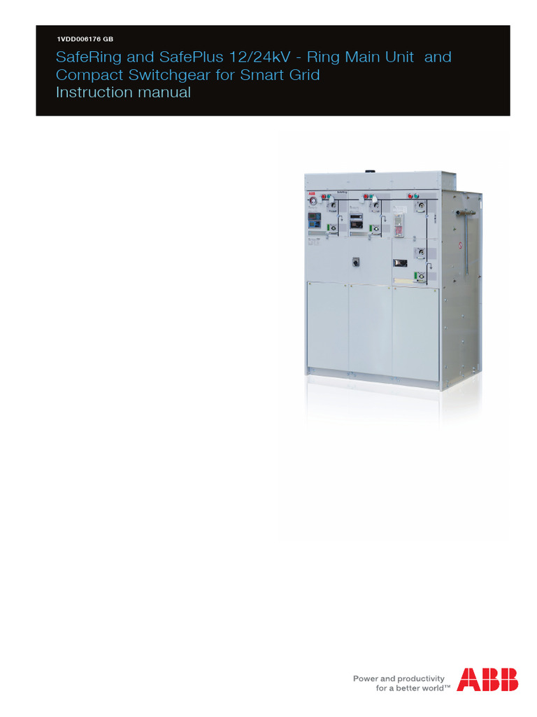 SafeRing & SafePlus RMU/Switchgear Guide | PDF | Power Supply ...