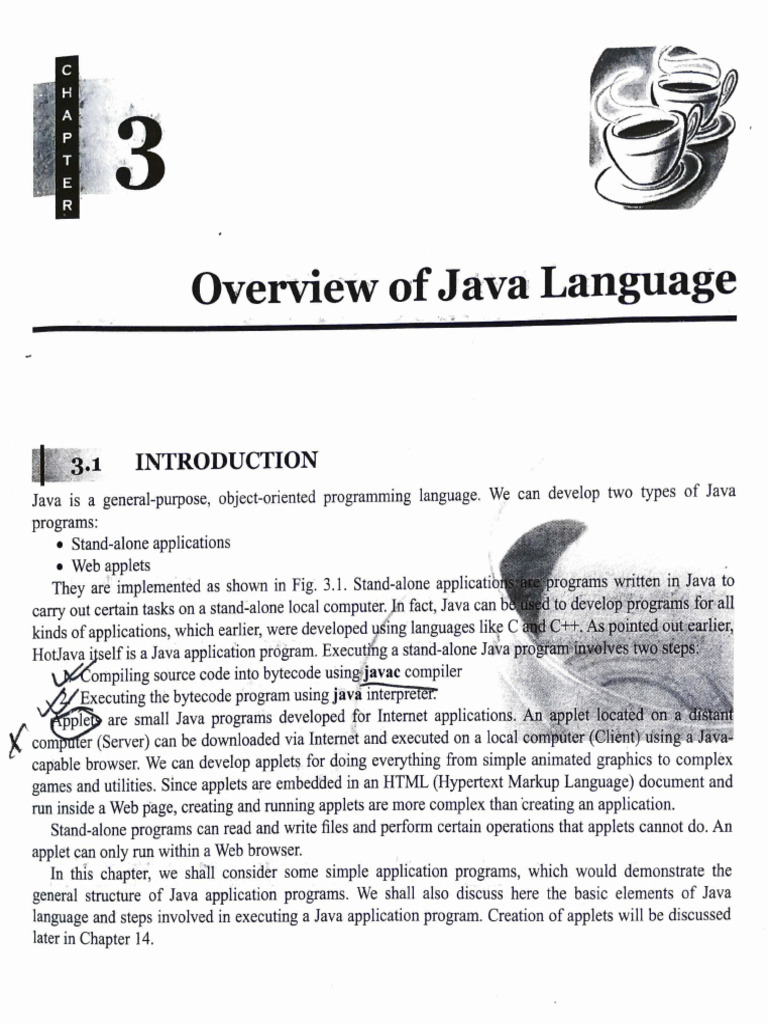 3_JAVA Program Overview | PDF