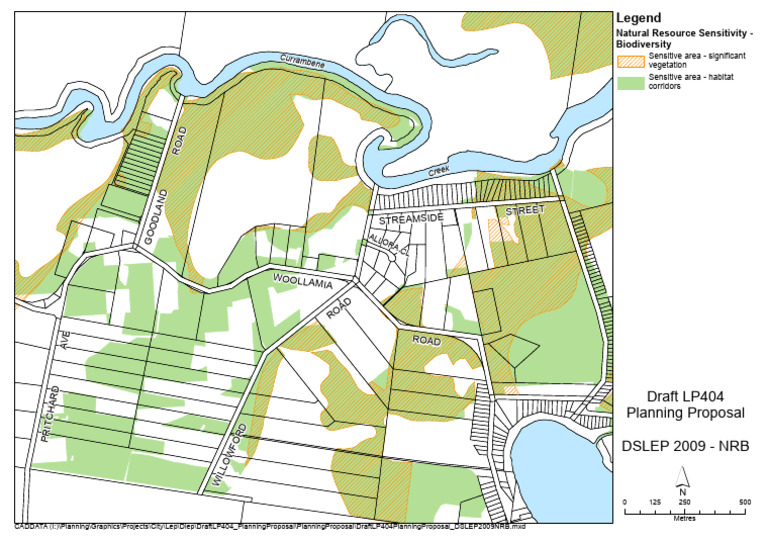 Woollamia Rural Residential Lots Draft Shoalhaven LEP Biodiversity Map ...