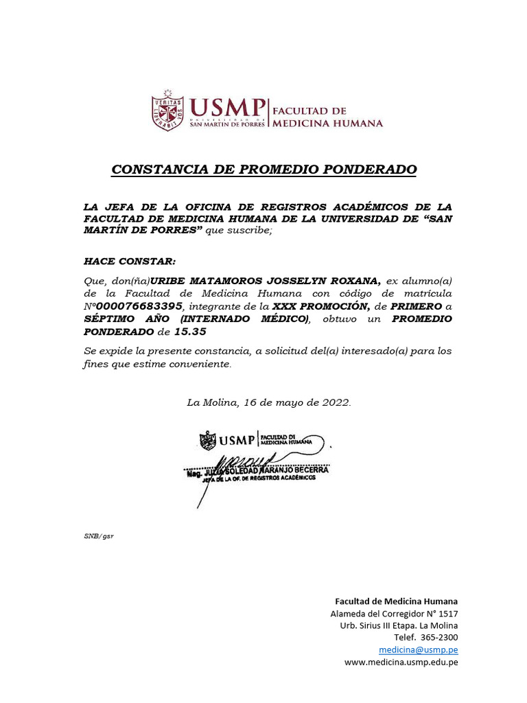 Uribe Matamoros Josselyn | PDF