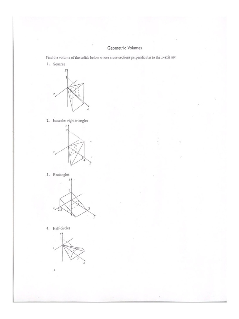 Geometric Volumes | PDF