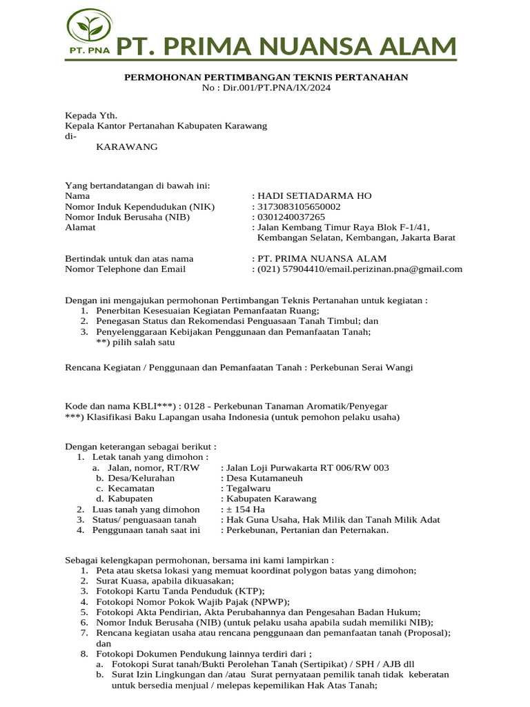 Permohonan New Kkpr-1 | PDF