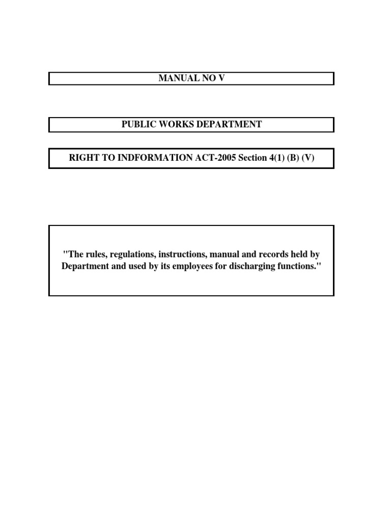 Manual PWD | PDF | Road Surface | Road