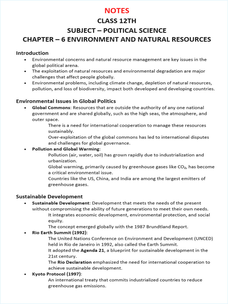 Class 12 Notes Political Science Chap 6 2024 25 (1) Cropped | PDF ...
