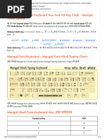 Kruti Dev Hindi Font Keyboard Key and Alt Key Code - Kruti ... | PDF