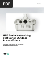 Aruba AP-735 Datasheet Overview | PDF | Wi Fi | Wireless Access Point