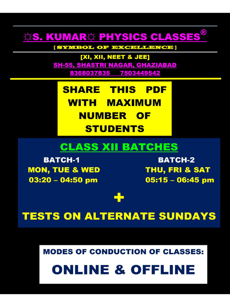 Xii CH-12 Notes | PDF