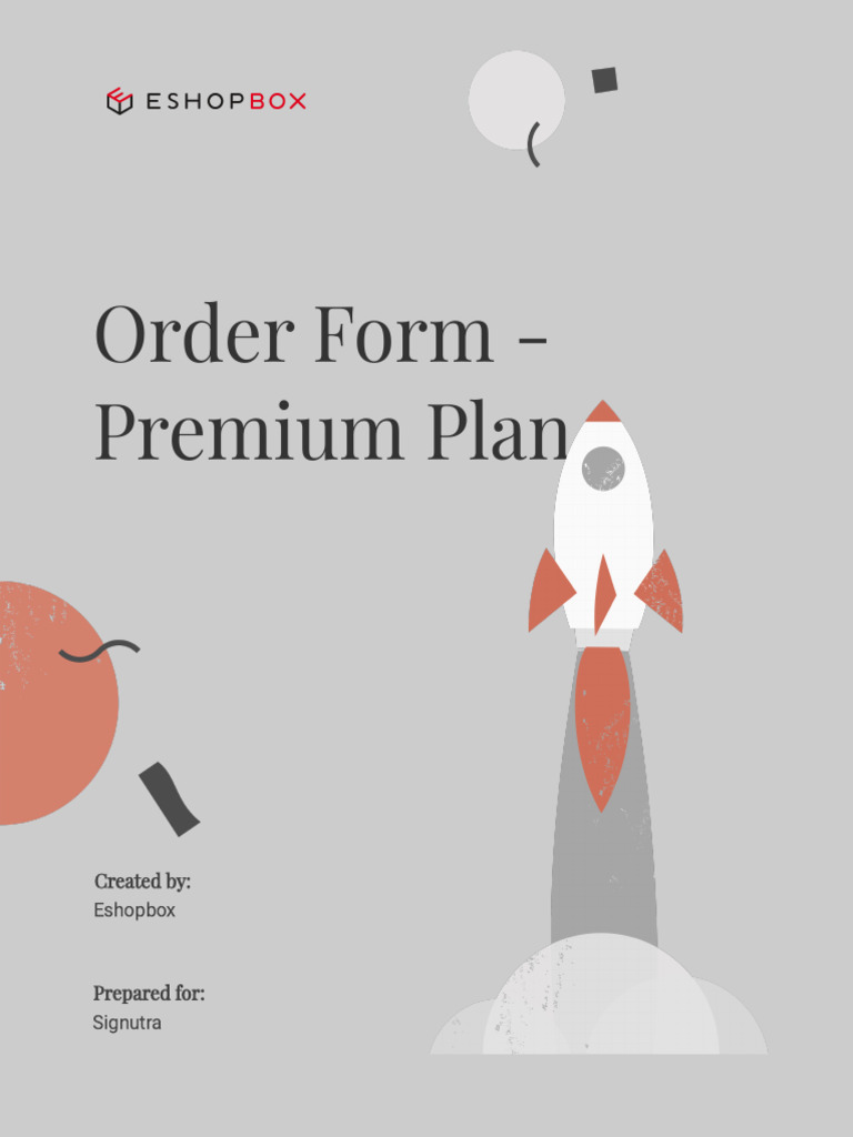 Signutra - Order Form | PDF | Inventory | Fee