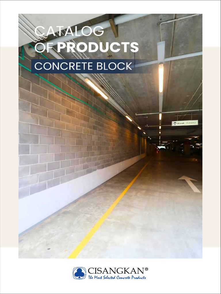Katalog Concrete Block Cisangkan | PDF