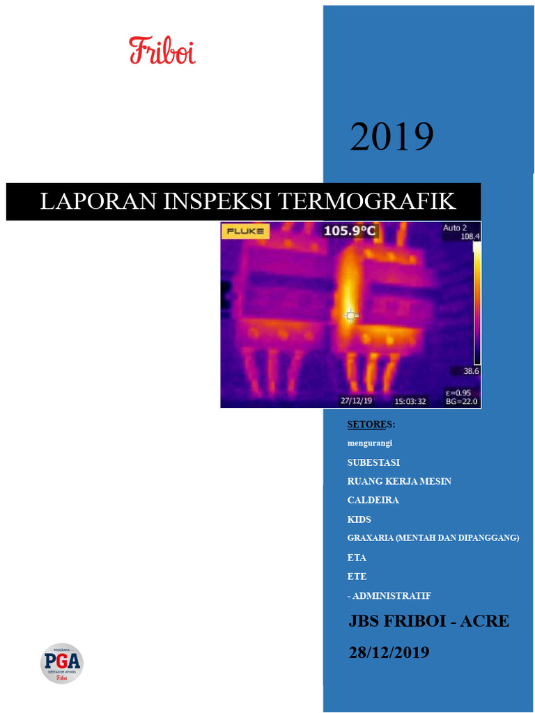 Laporan Termografi 2019 452 001 | PDF