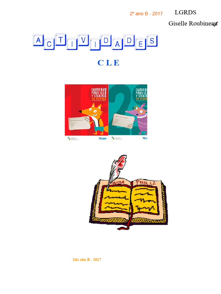 Atividades Educativas para 2º Ano B | PDF | Informação | Livros