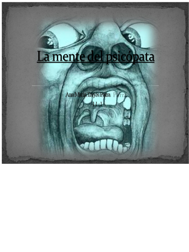 The Mind of The Psychopath | PDF | Psychopathy | Empathy