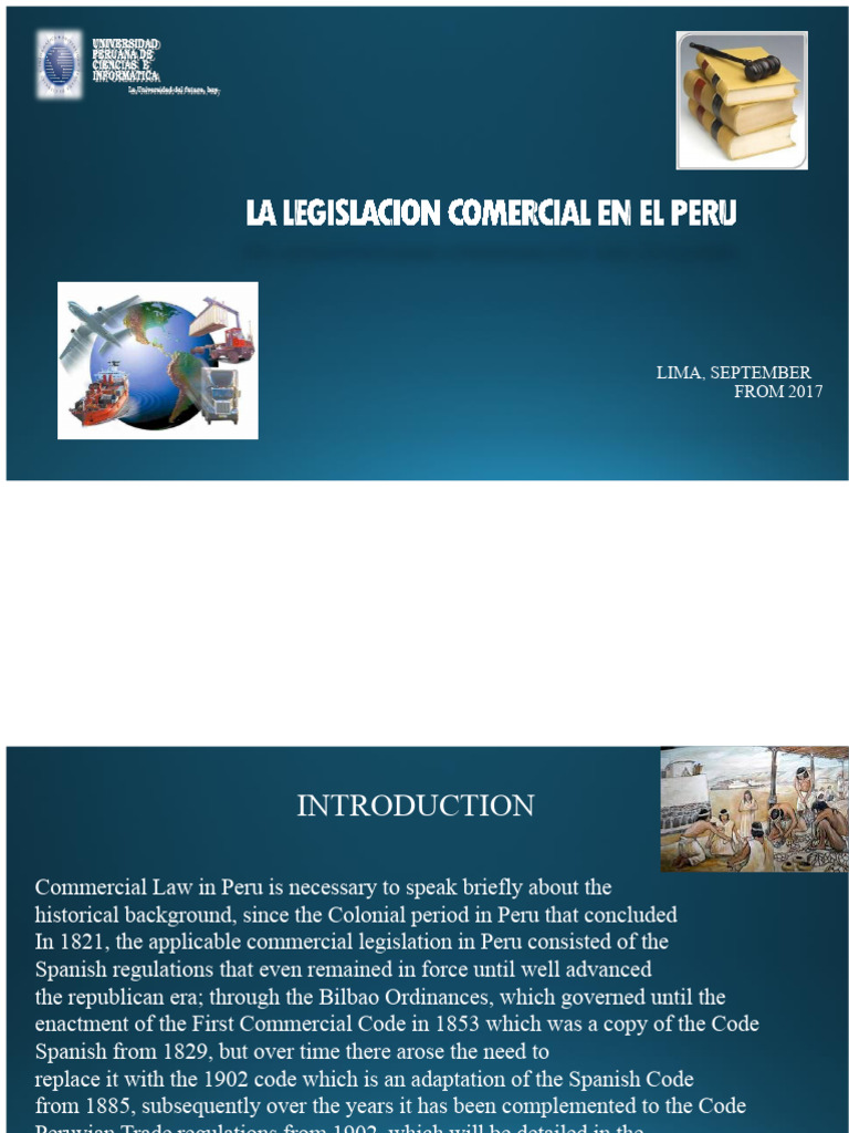 Commercial Legislation | PDF | Peru | Negotiable Instrument