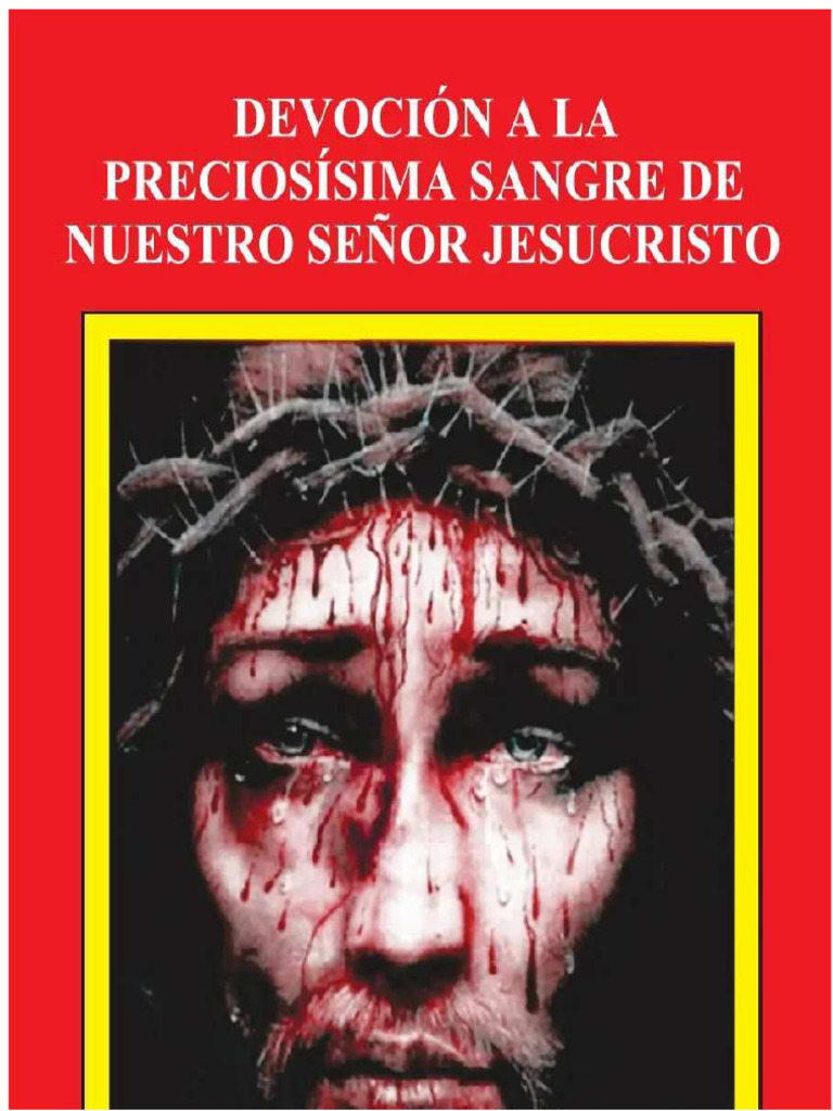Devotion To The Most Precious Blood of Our Lord Jesus Christ | PDF ...