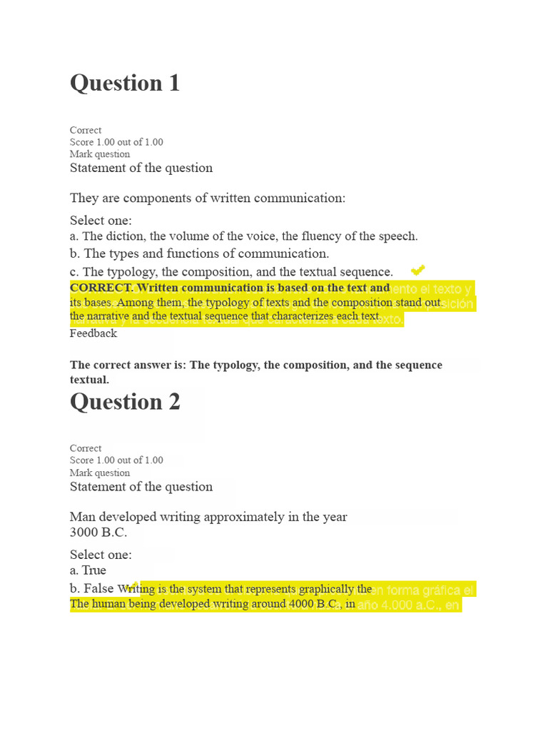Oral Communication Exam 1 | PDF | Communication | Obi Wan Kenobi
