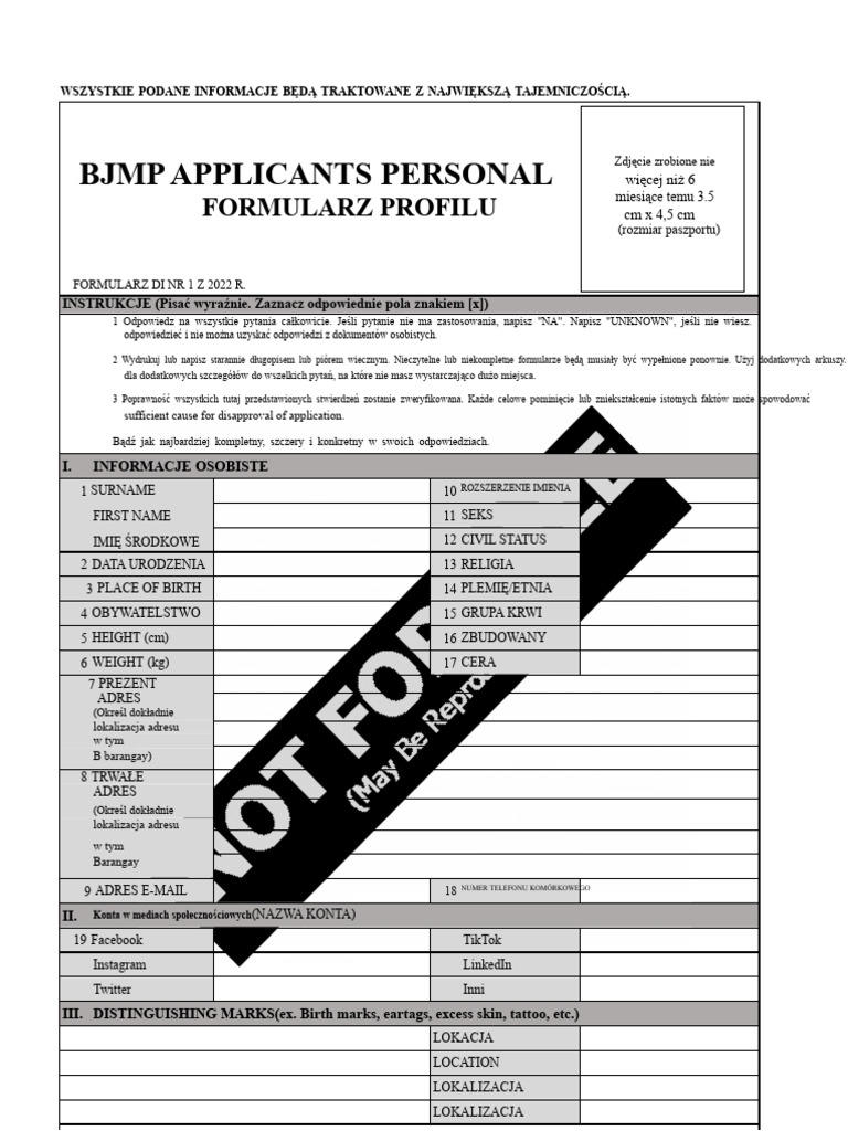 Bjmp-informacje | PDF