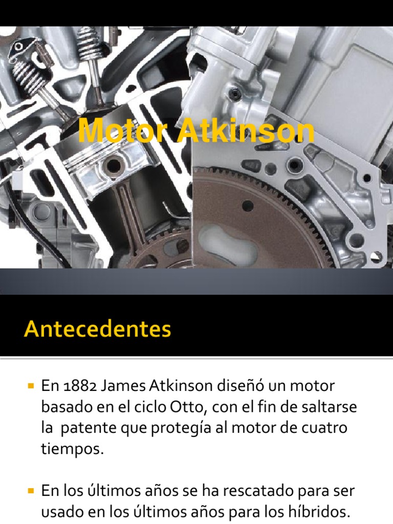 Funcionamiento del Motor Atkinson | PDF | Hogar, jardinería y bricolaje