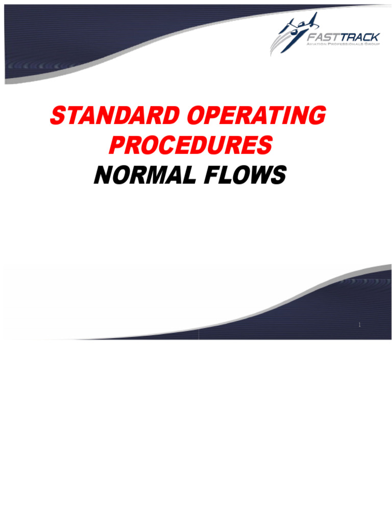 A320 Flows | PDF | Aerospace | Aerospace Engineering