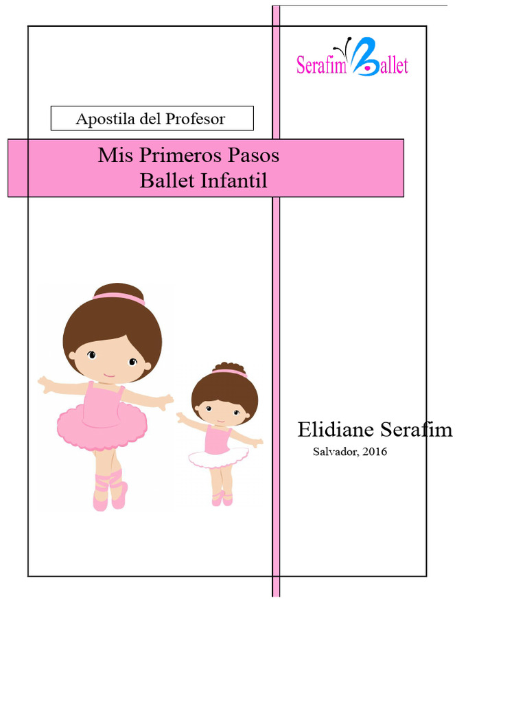 Mis Primeros Pasos Ballet Infantil (Profesor) | PDF | Ballet ...