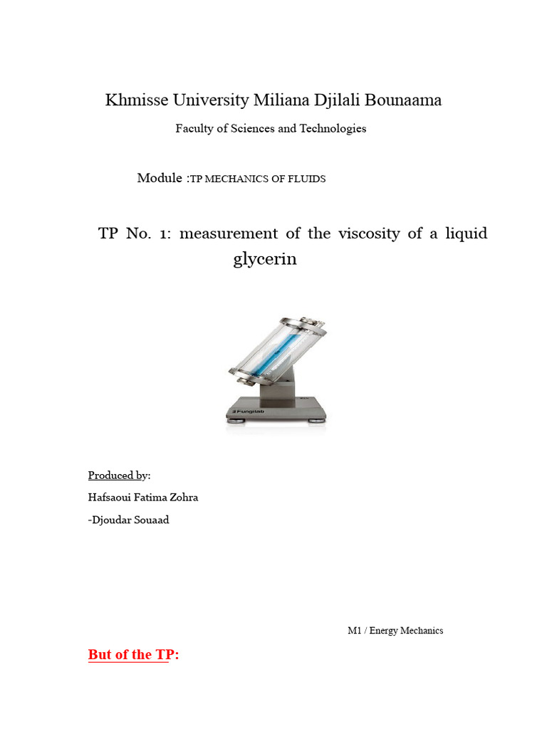 Measuring Glycerin Viscosity Experiment | PDF | Viscosity | Liquids