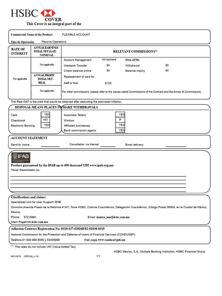 Flexible Account Overview and Benefits | PDF | Payments | Banking
