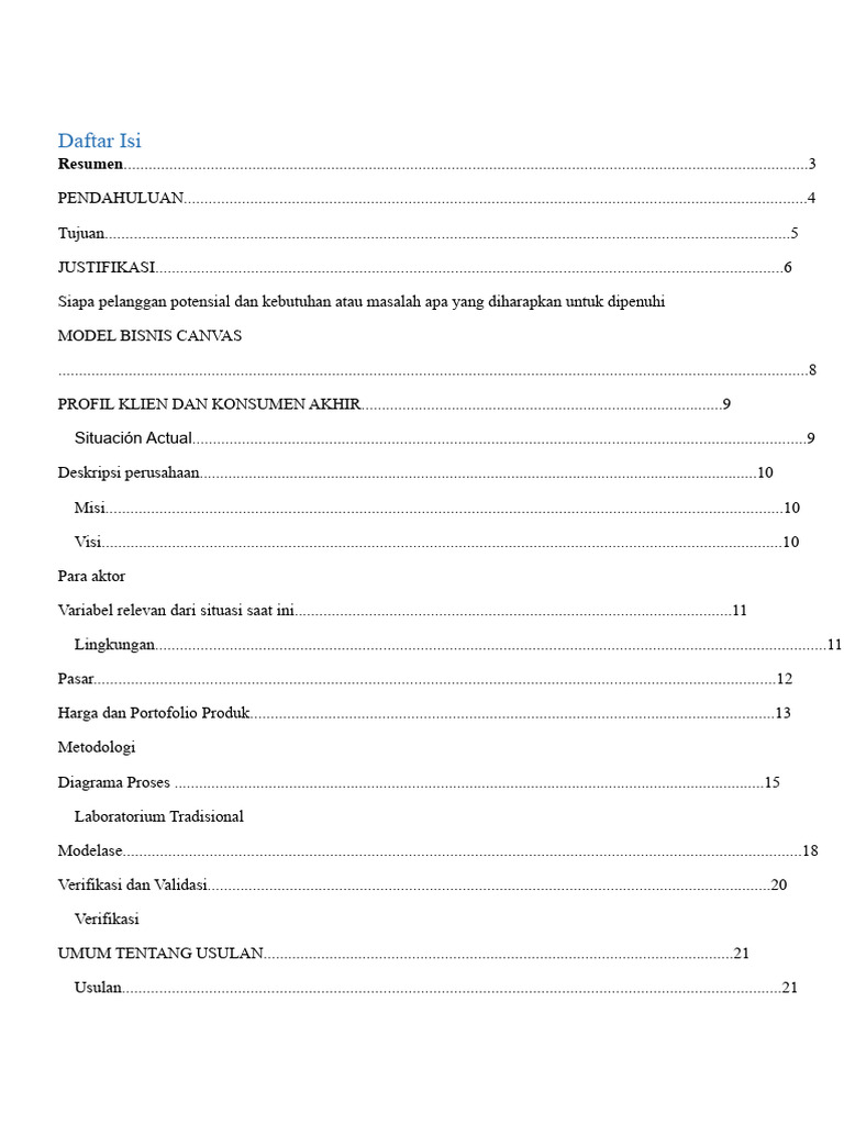 Usulan Laboratorium Gigi | PDF