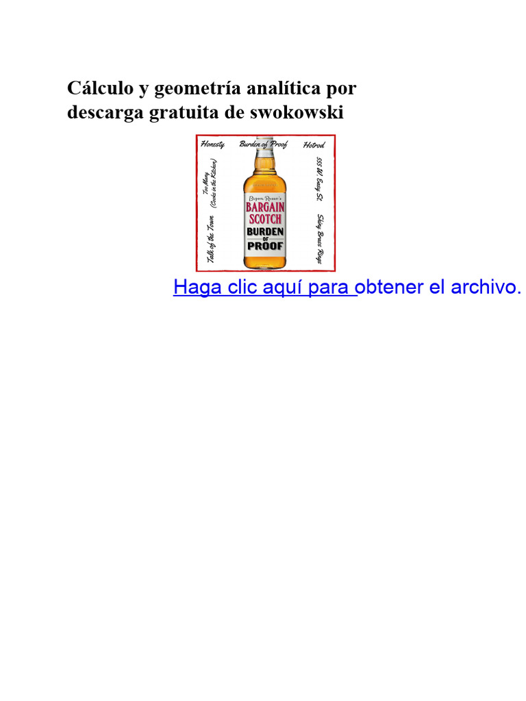 Cálculo y Geometría Analítica de Swokowski Descarga Gratis | PDF ...