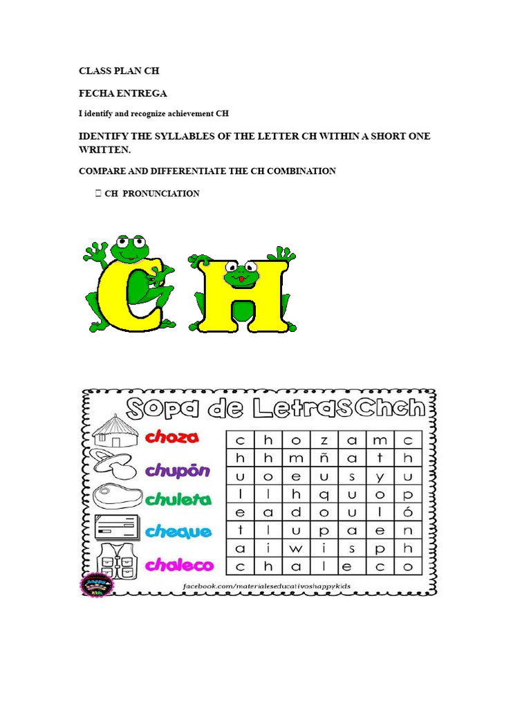 Lesson Plan CH | PDF
