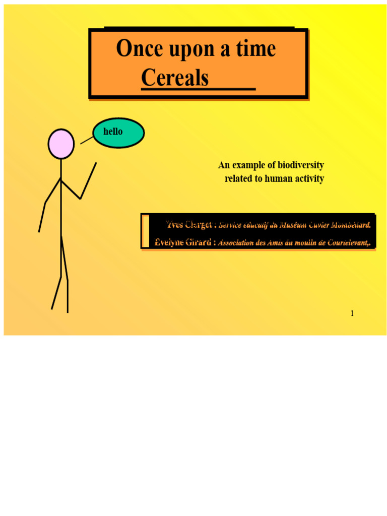 Understanding Cereals: Types and Cultivation | PDF | Cereals | Wheat