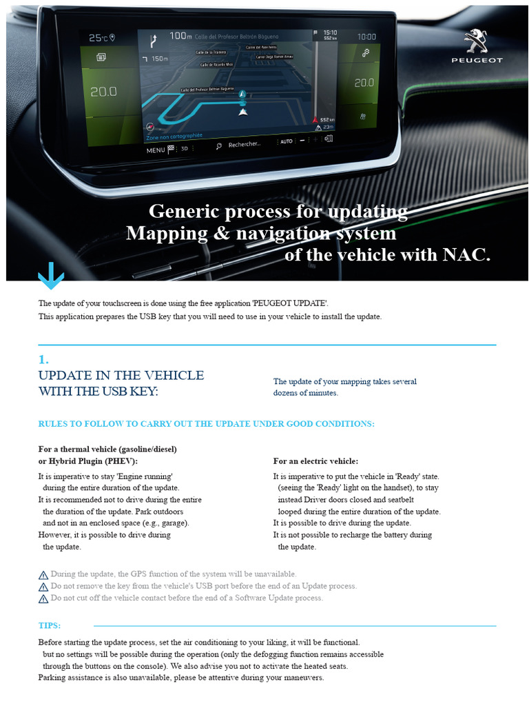 Map Software Nac fr.632350 | PDF | Touchscreen | Usb Flash Drive