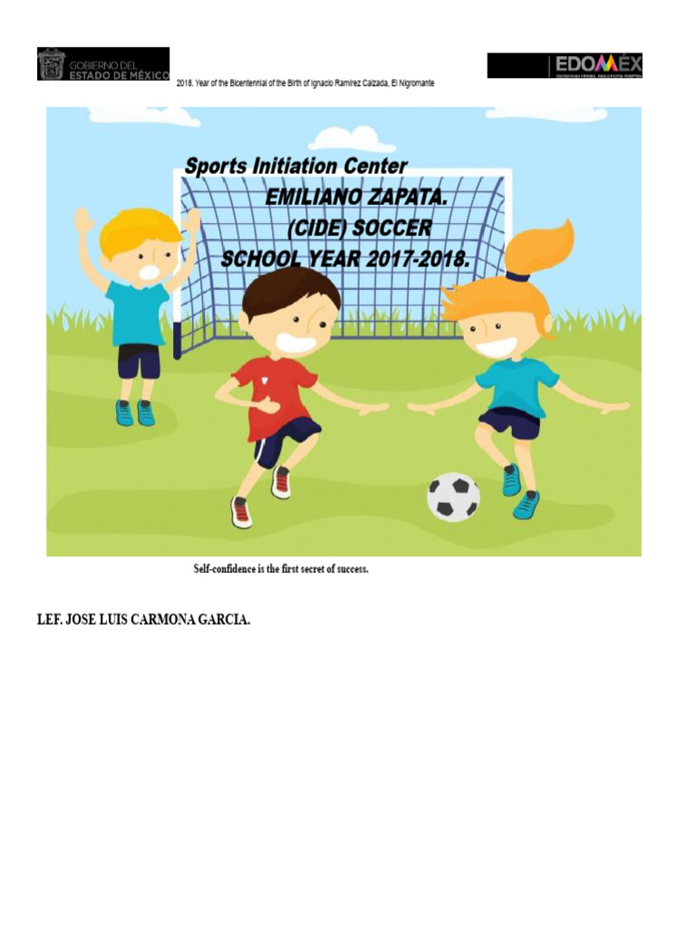 Soccer Development Program for Kids | PDF | Motivation | Motivational