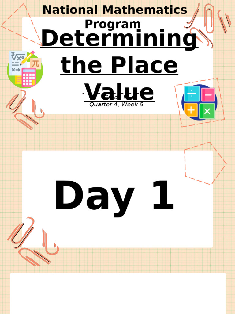 NMP Grade 4 Quarter 4, Week 5 | PDF