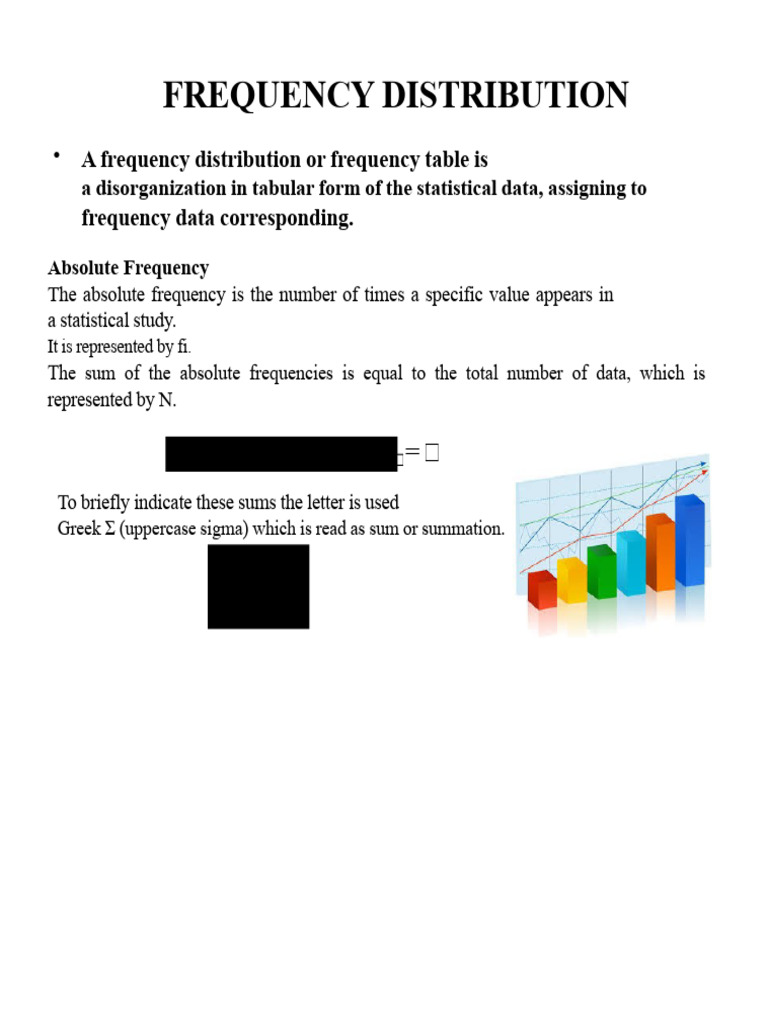 Frequency distribution | PDF | Probability Distribution | Summation