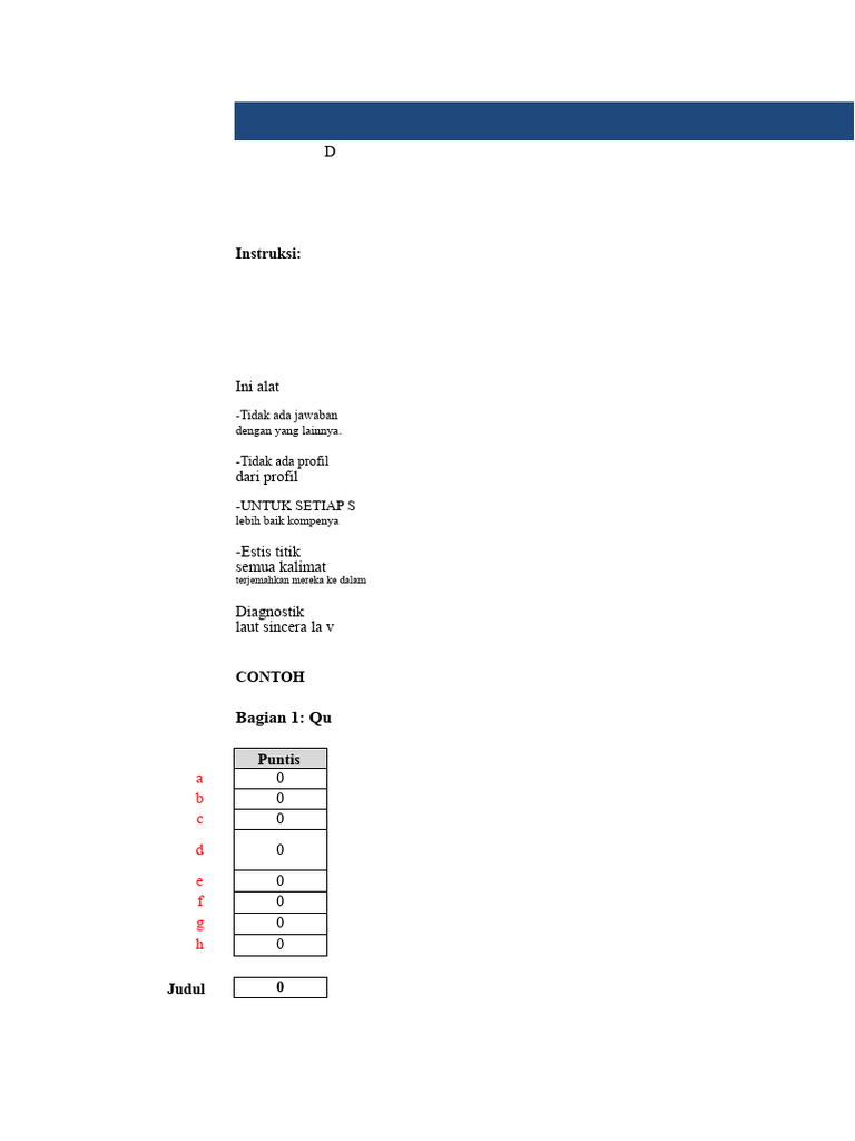 Test Roles Belbin | PDF
