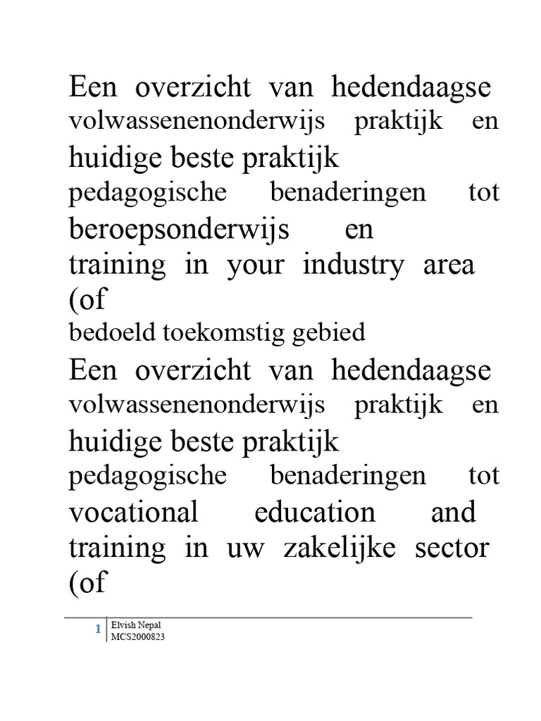 Onderzoeksrapport | PDF