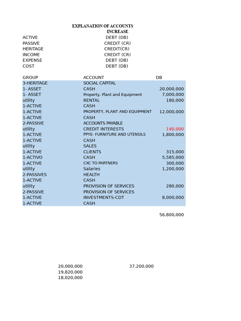 The White Coat The Chiritos | PDF | Debits And Credits | Financial Services