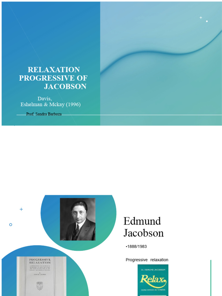 Progressive Muscle Relaxation by Jacobson | PDF