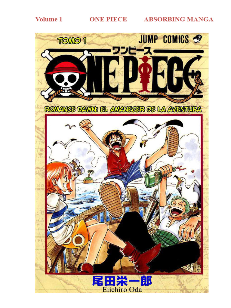 One Piece Volume 1 Manga Guide | PDF | Japanese Children's Literature ...