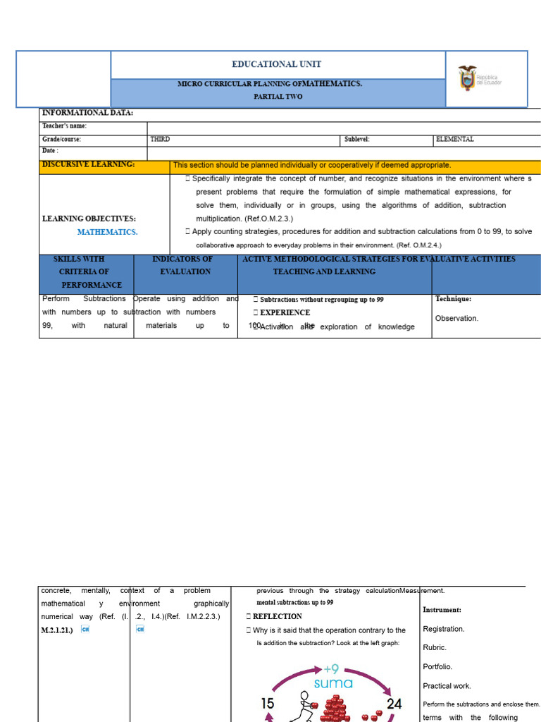 3rd - MICRO - MATHEMATICS | PDF | Mathematics | Methodology