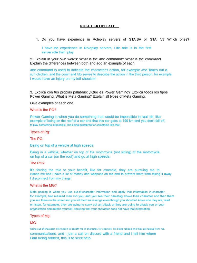 ROL Certificate - Life ROL COMPLETED Again Xd | PDF