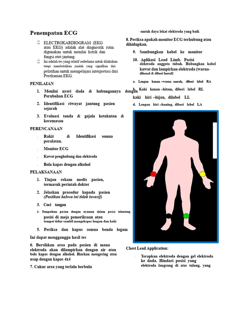 Penempatan EKG Retdem | PDF
