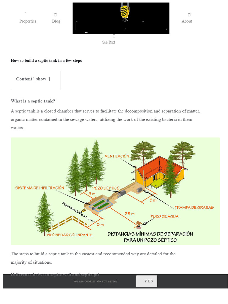 How To Make A Septic Tank in A Few Steps | PDF | Septic Tank ...