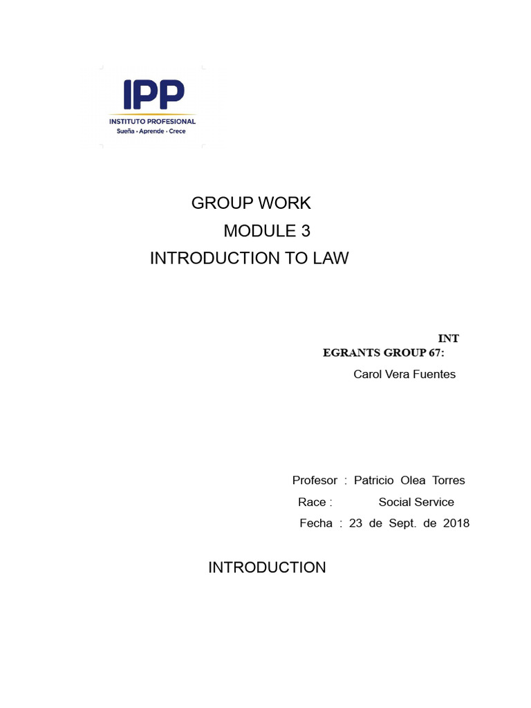 Group Work Ipp 18 | PDF | Economies