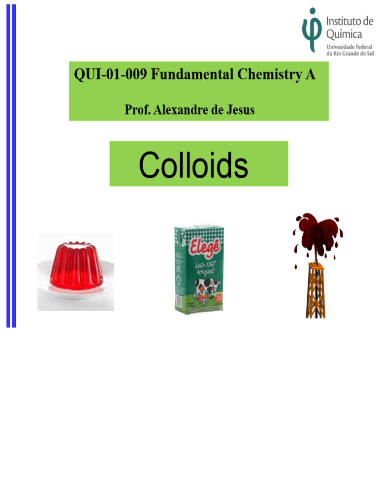 Colloids | PDF | Colloid | Emulsion
