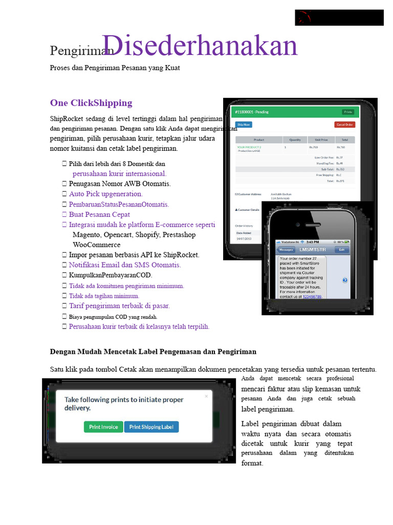 Proposal ShipRocket | PDF