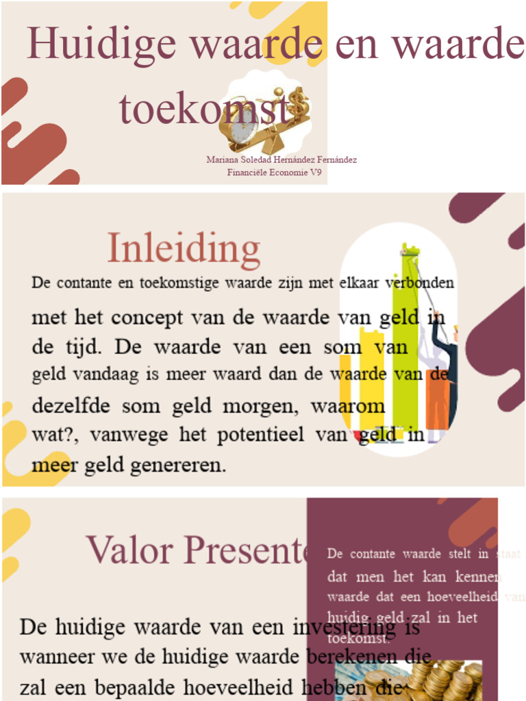 Huidige Waarde en Toekomstige Waarde | PDF
