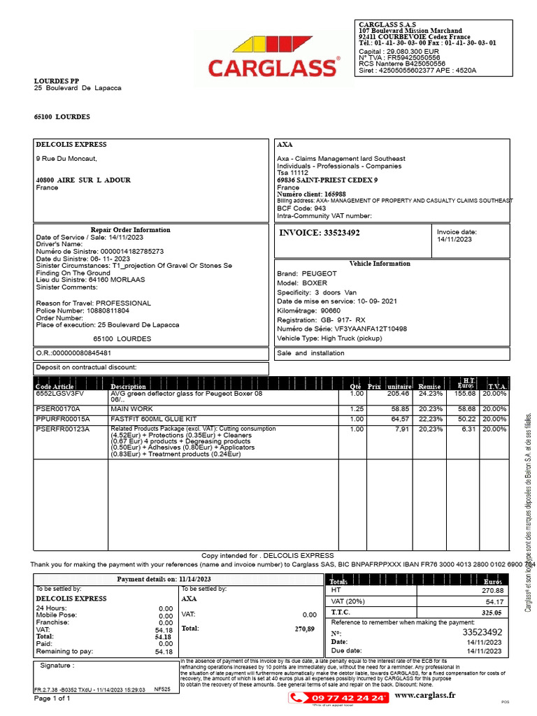 Invoice | PDF | Interest | Insurance