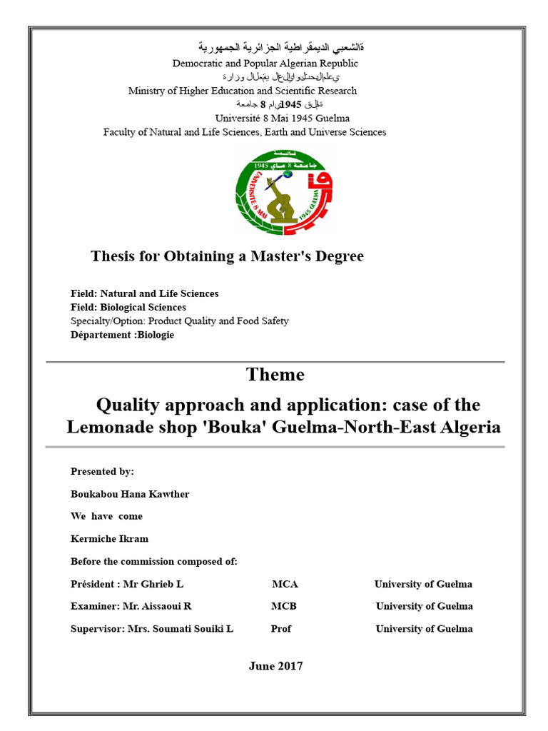 HACCP - Lemonade Production | PDF | Carbonated Water | Risk