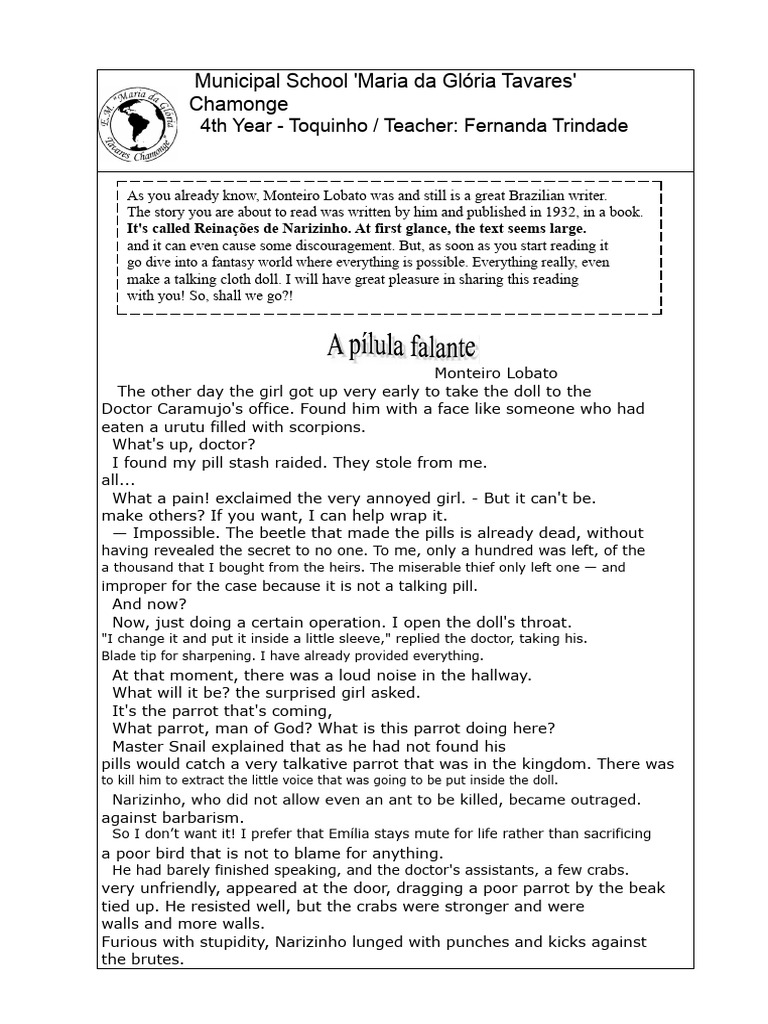 The Talking Pill | PDF