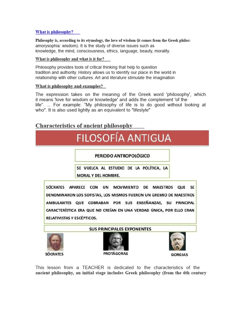 Understanding Ancient Philosophy Concepts | PDF | Ancient Greek ...